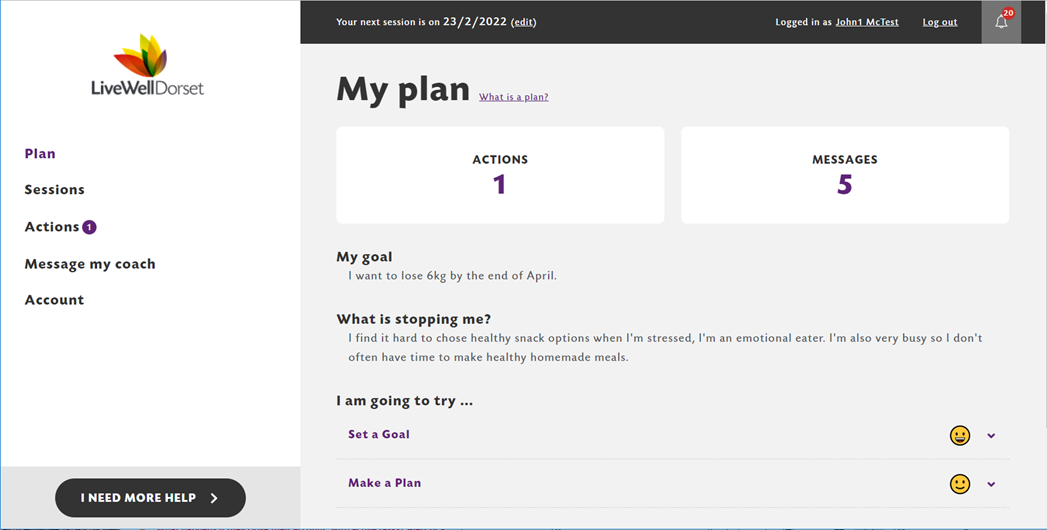 Making the most of My LiveWell · LiveWell Dorset