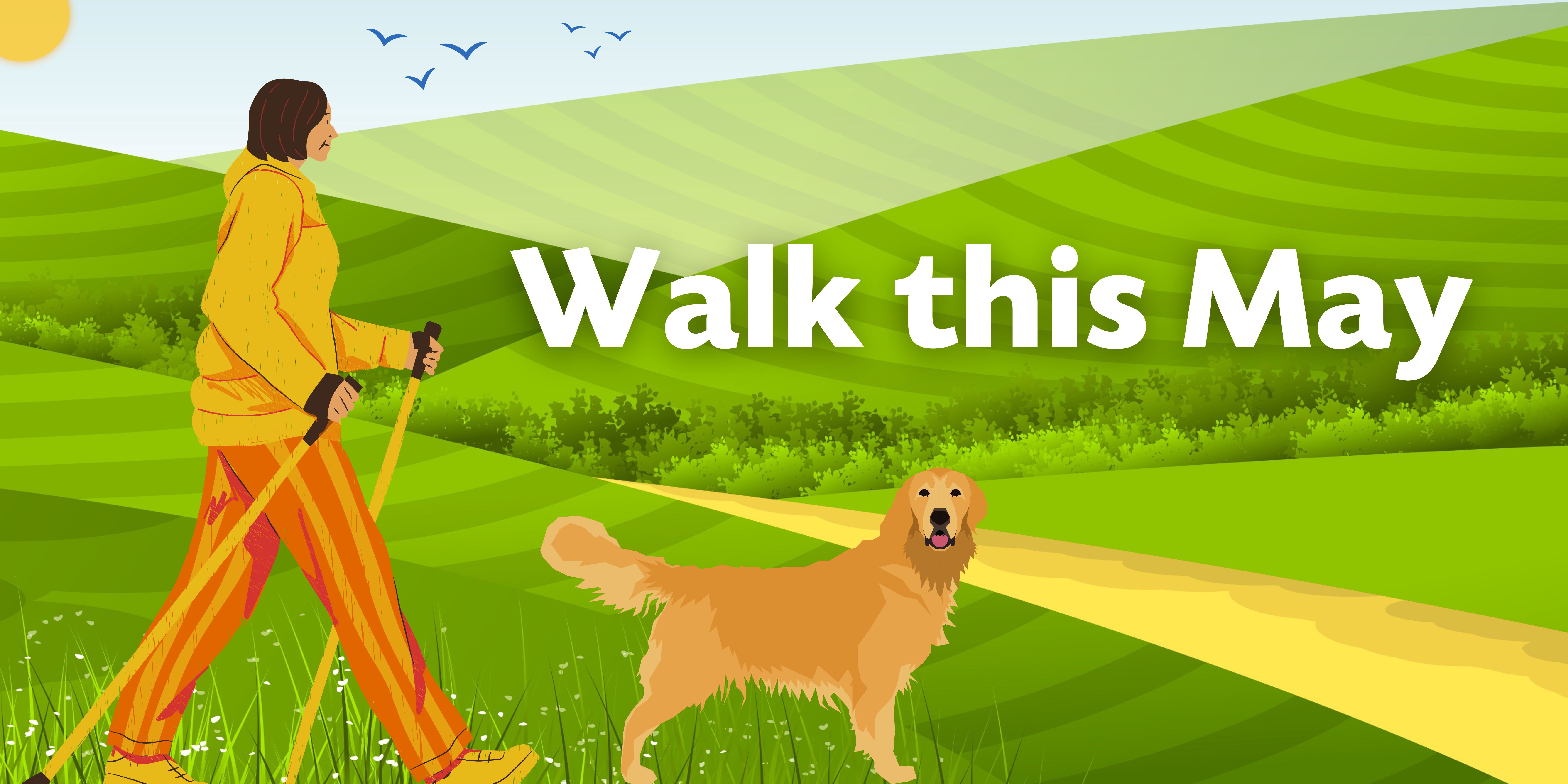 Walk your way to wellbeing this May · LiveWell Dorset