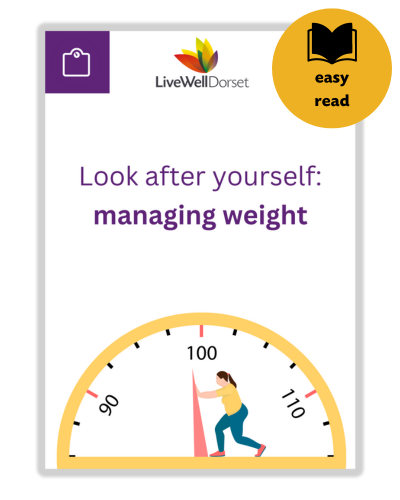 Easy Read guides explaining the support LiveWell Dorset can offer ...