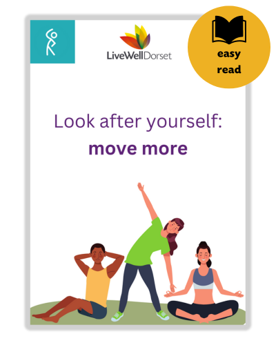 Easy Read guides explaining the support LiveWell Dorset can offer ...